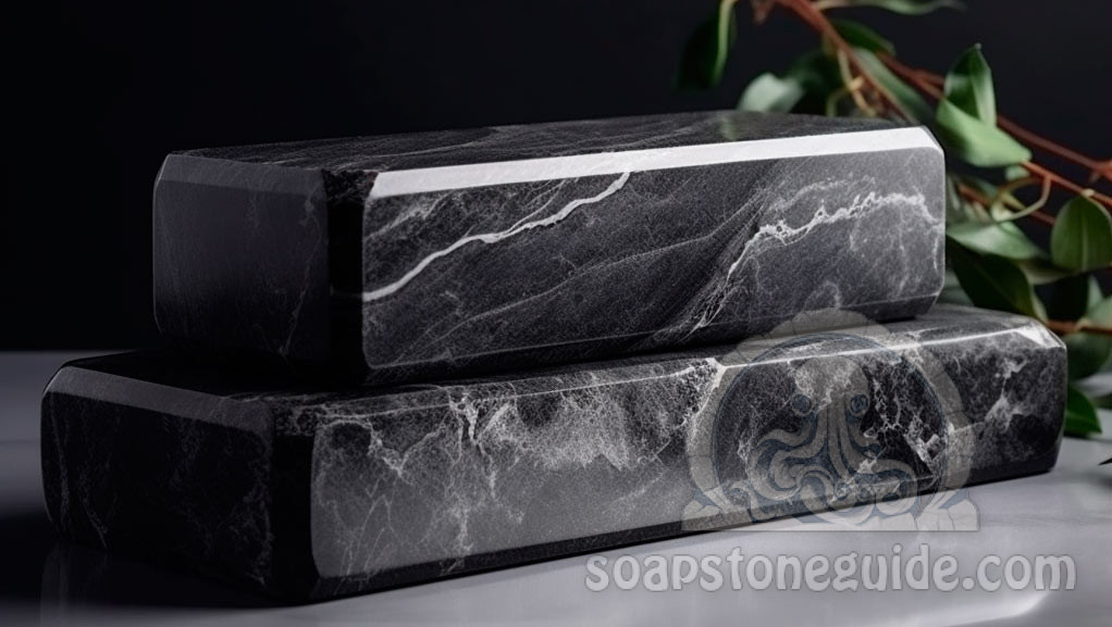 Stormy Black Soapstone: What Is It for interior and hobby